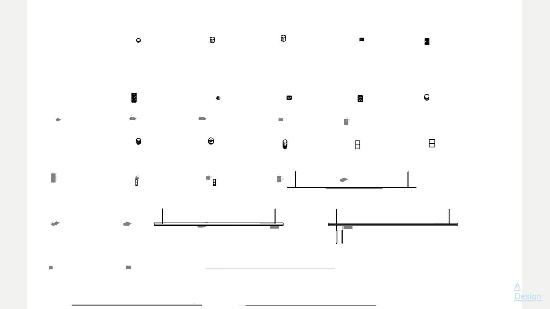 Lamps - Pack of revit families 3D model | CGTrader