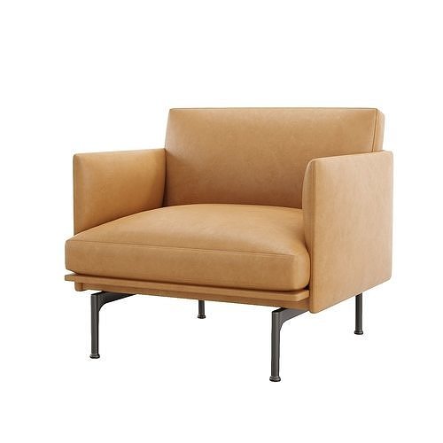 OUTLINE CHAIR by muuto 3D model | CGTrader