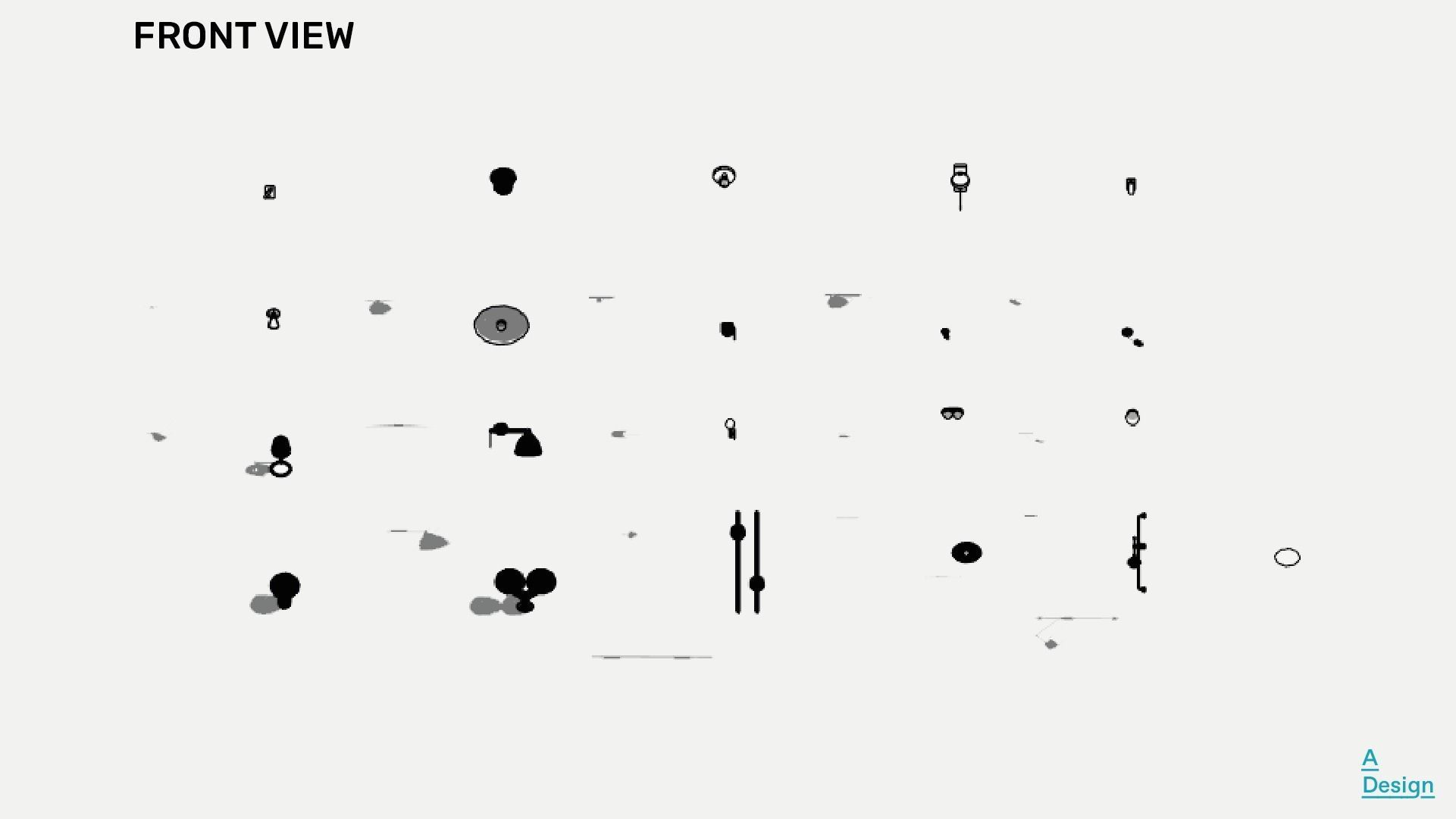 Wall lights - Pack of revit families 3D model | CGTrader