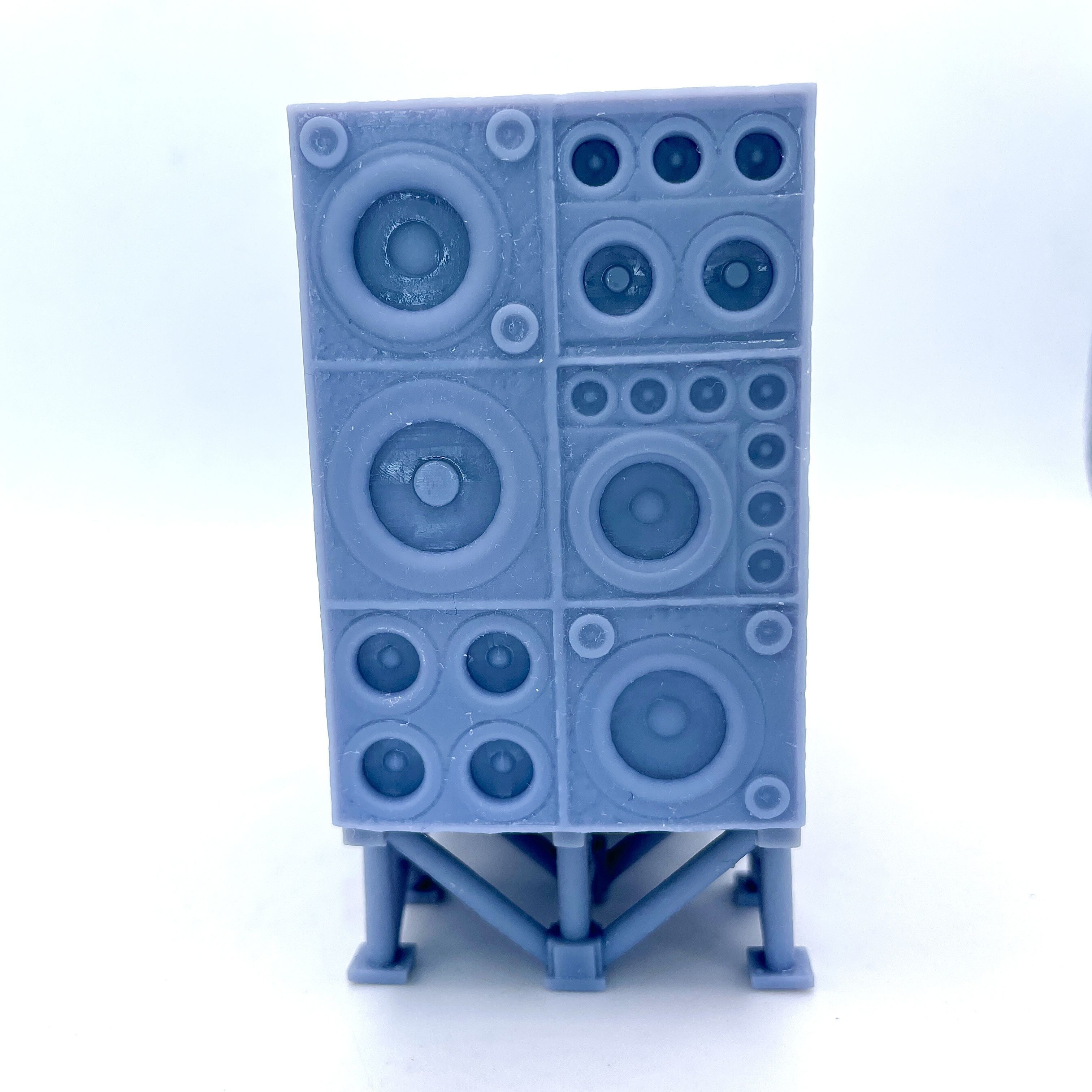 Boom Box Speakers 3D model 3D printable | CGTrader