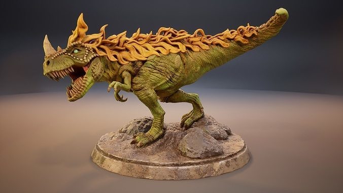 Feathered T-Rex Gargantuan 3D model 3D printable | CGTrader
