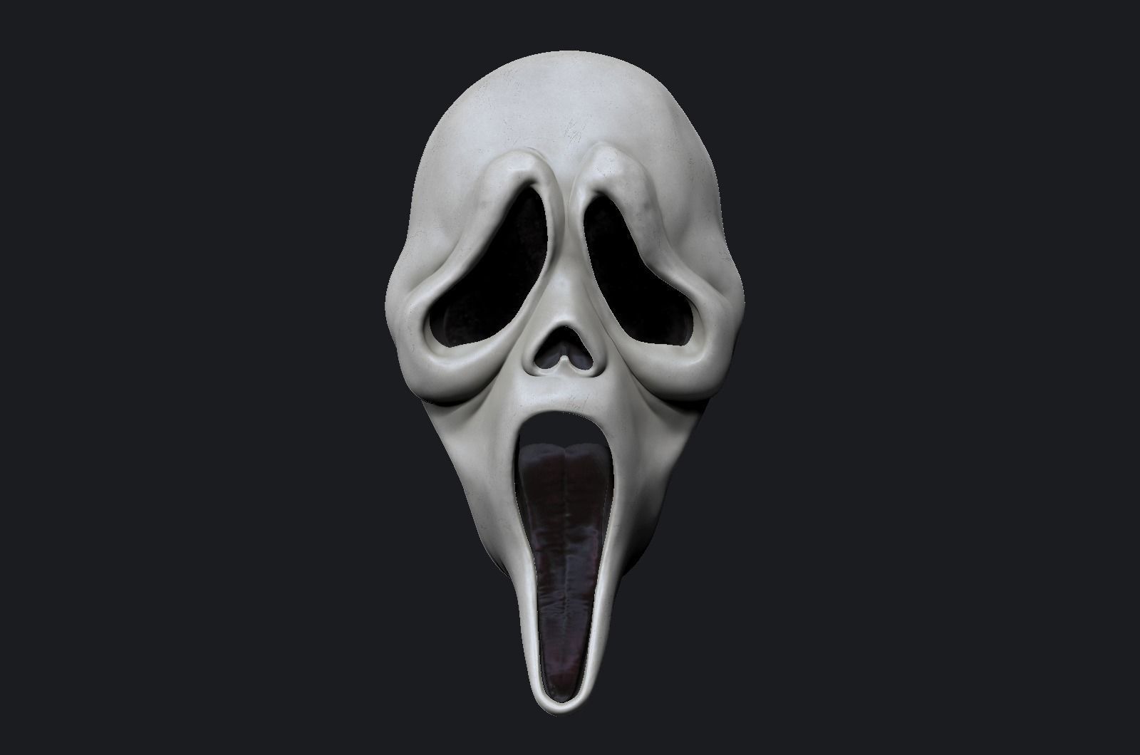 Scream Mask high model PBR materail 3D model | CGTrader