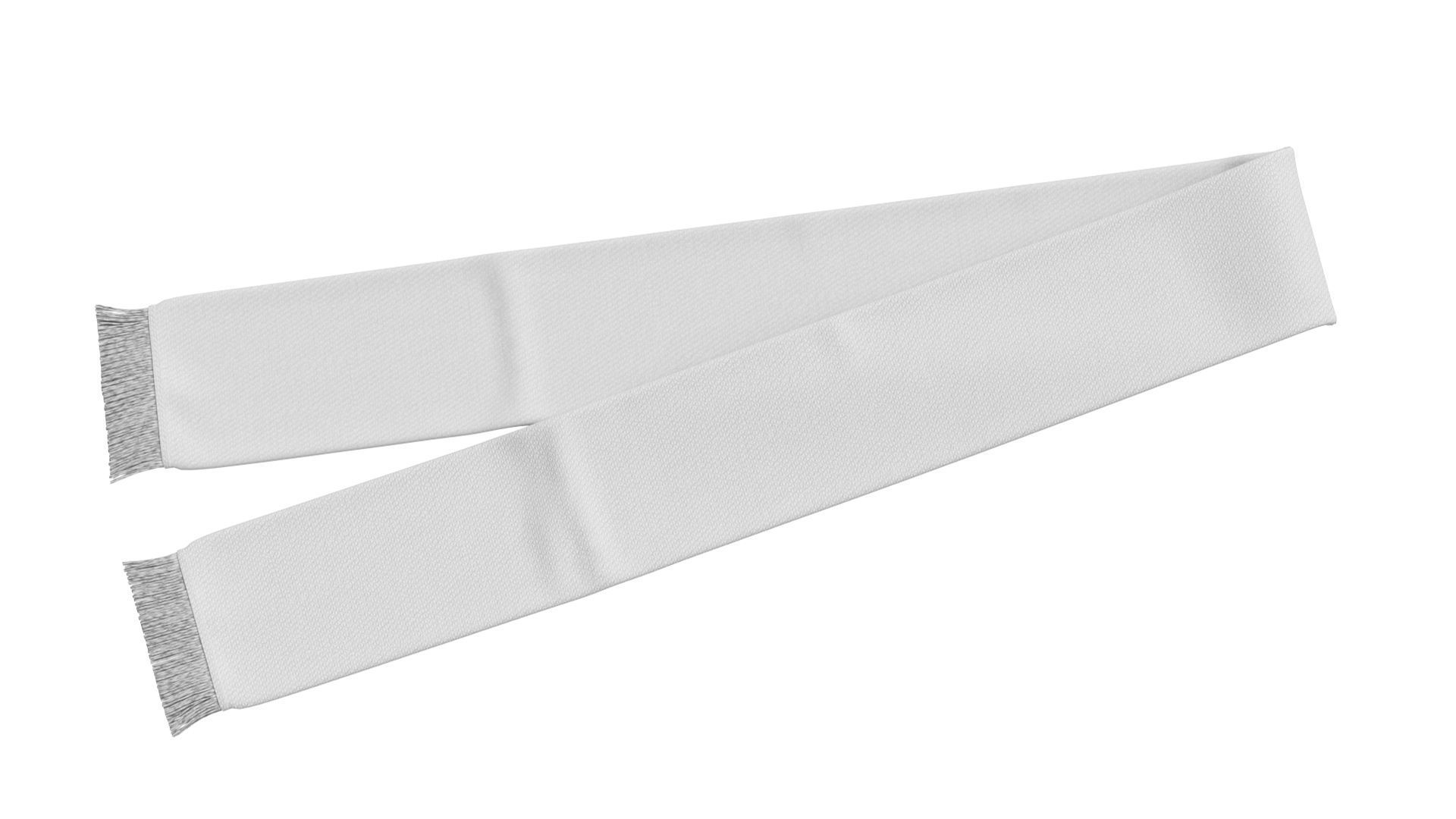 Football Fan Scarf 03 3D model | CGTrader