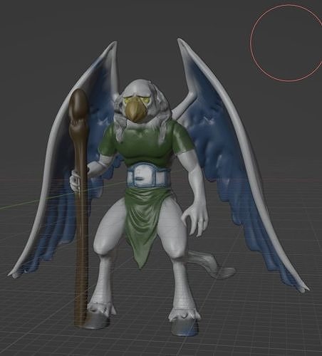 gargoyles london clan pog 3D model 3D printable | CGTrader
