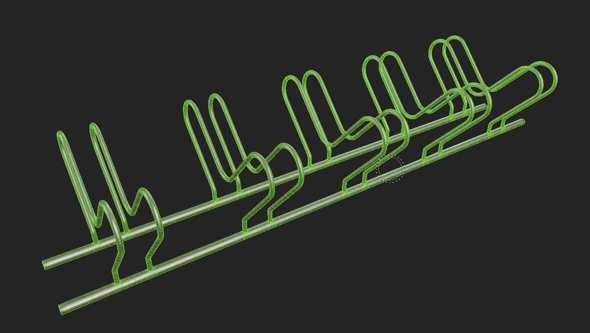 3D model Bike Rack M10 VR / AR / low-poly | CGTrader