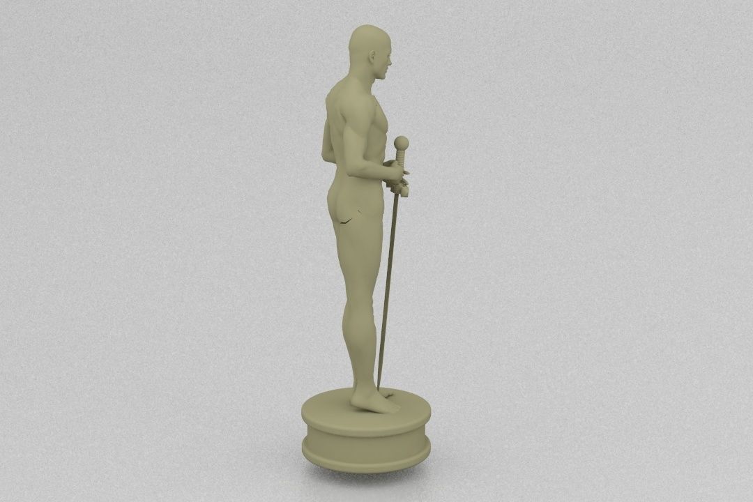 Oscar 3D model 3D printable | CGTrader