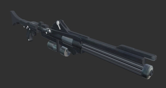 3D model Star Wars DC-15A VR / AR / low-poly | CGTrader