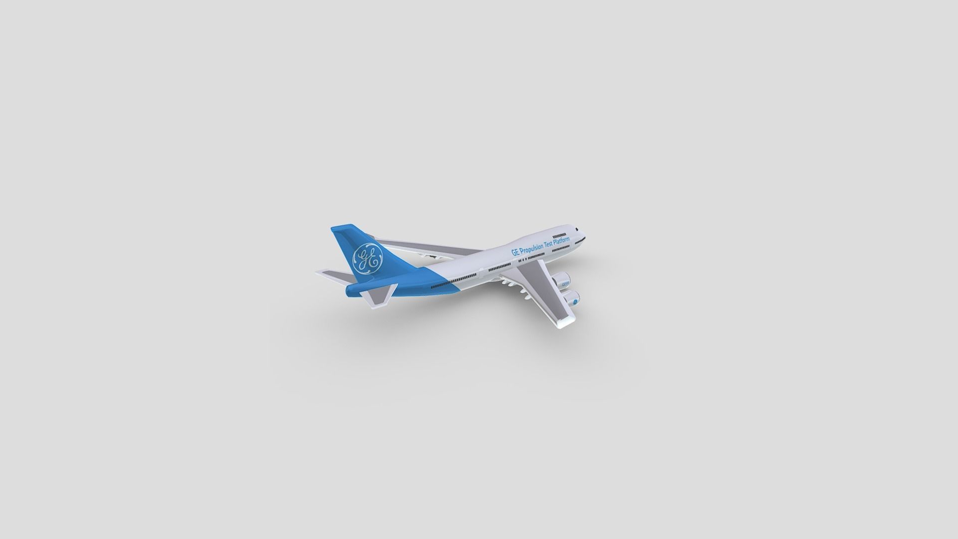 Boeing 747 General Electric 3D model | CGTrader