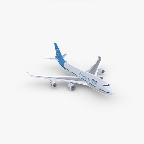Boeing 747 General Electric 3D model | CGTrader