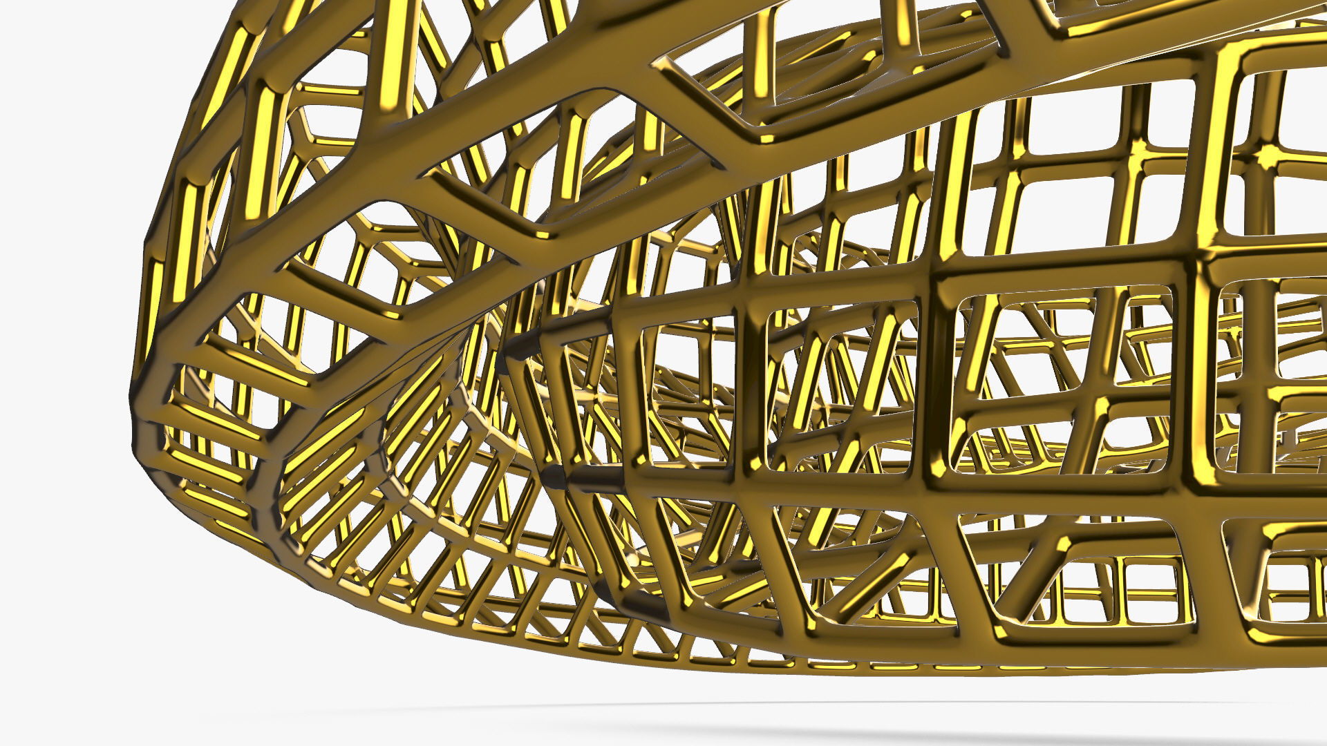 SciFi Structure Bracelet 3D model 3D printable | CGTrader