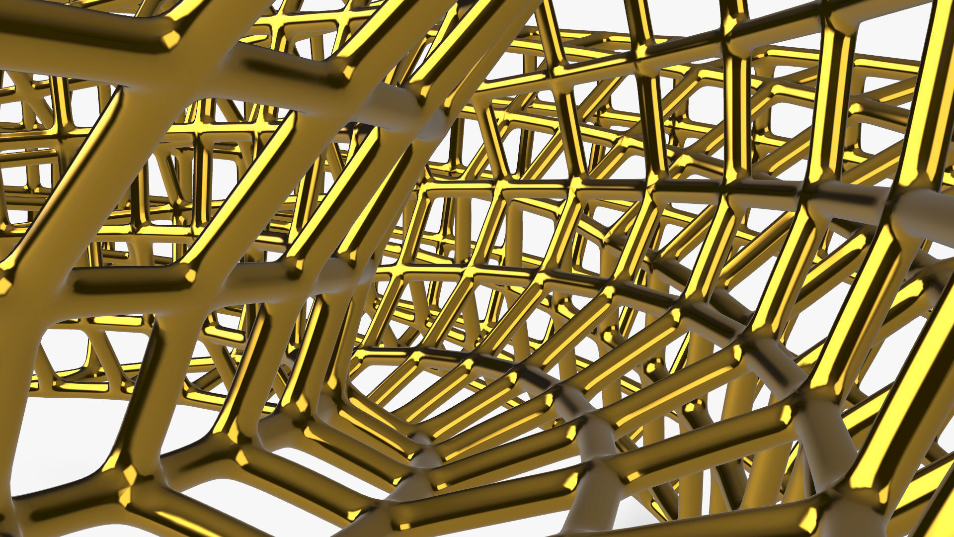 SciFi Structure Bracelet 3D model 3D printable | CGTrader