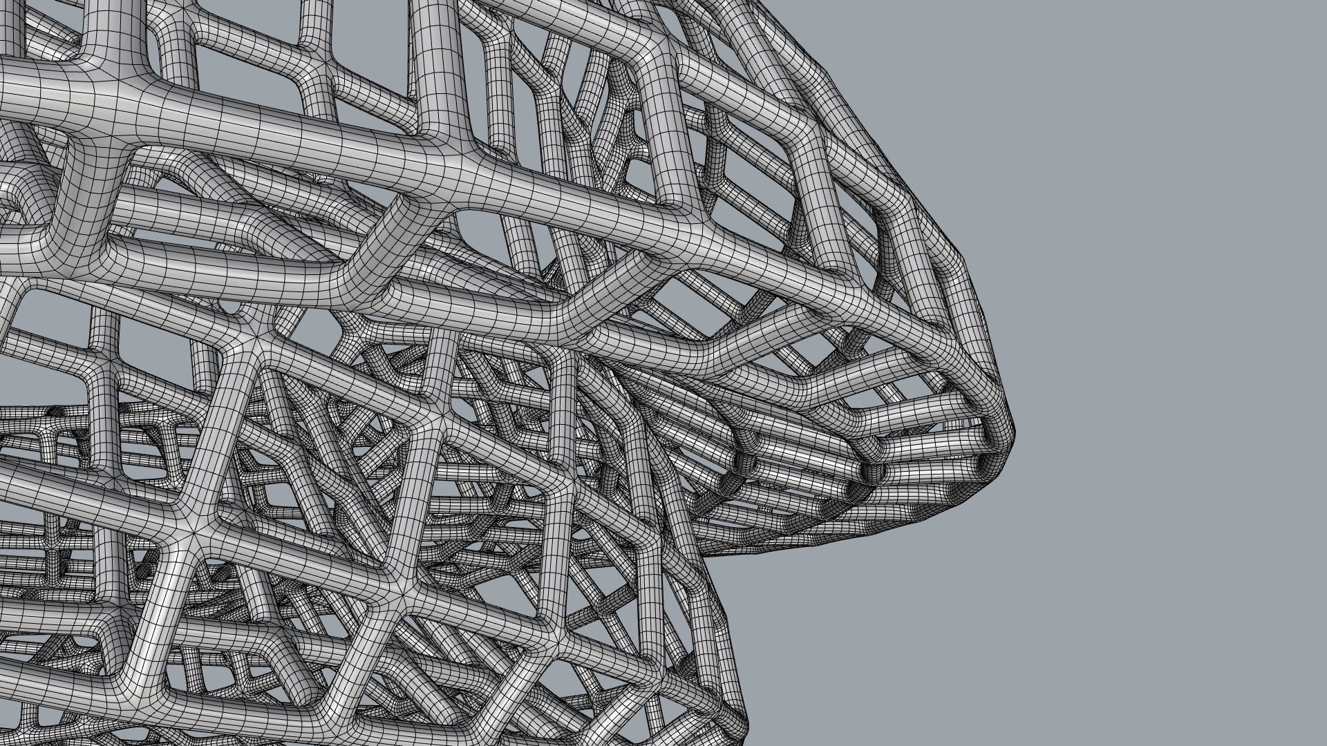 SciFi Structure Bracelet 3D model 3D printable | CGTrader