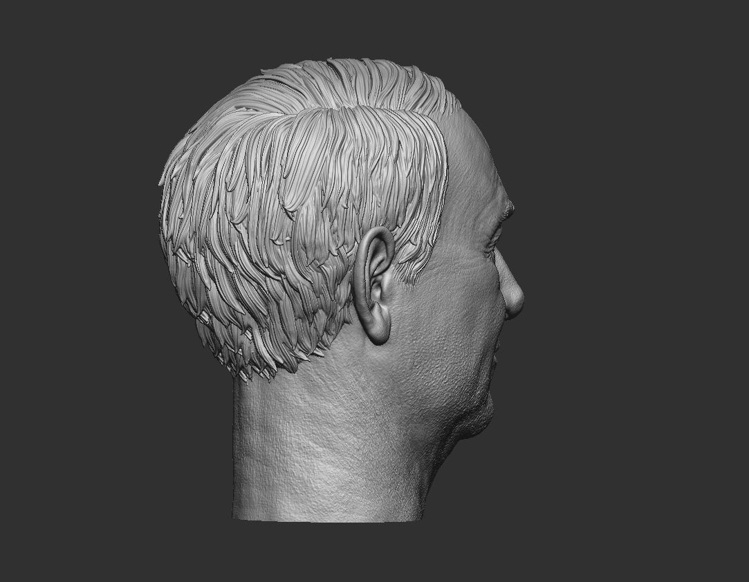 Thomas Edison Head 3D model 3D printable | CGTrader