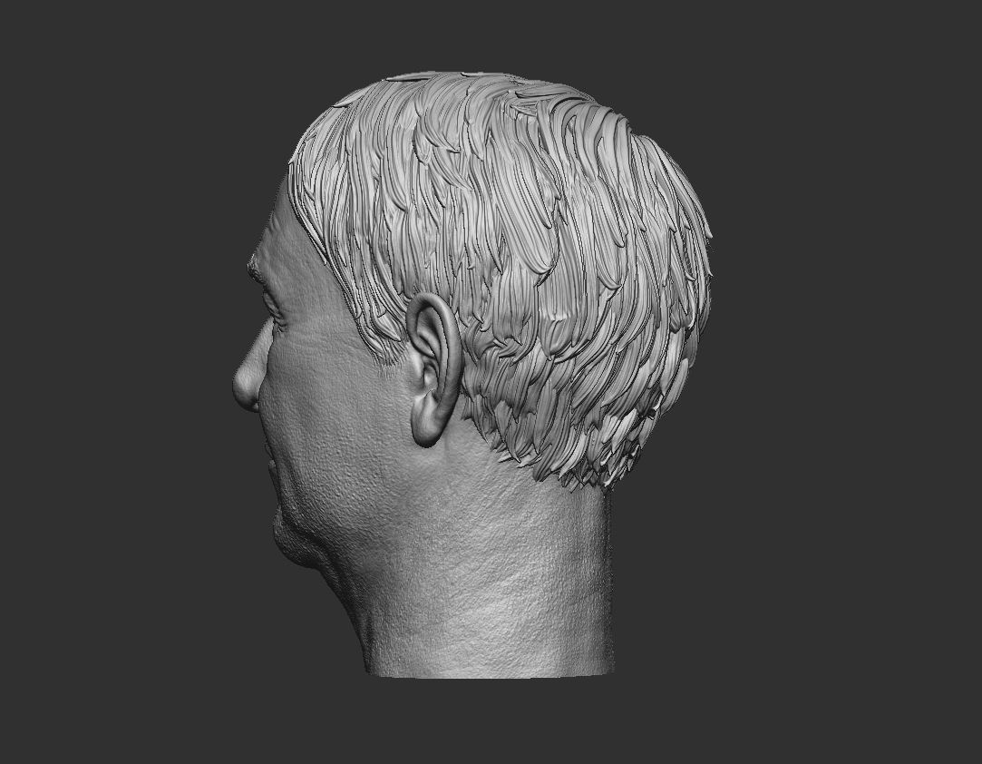 Thomas Edison Head 3D model 3D printable | CGTrader