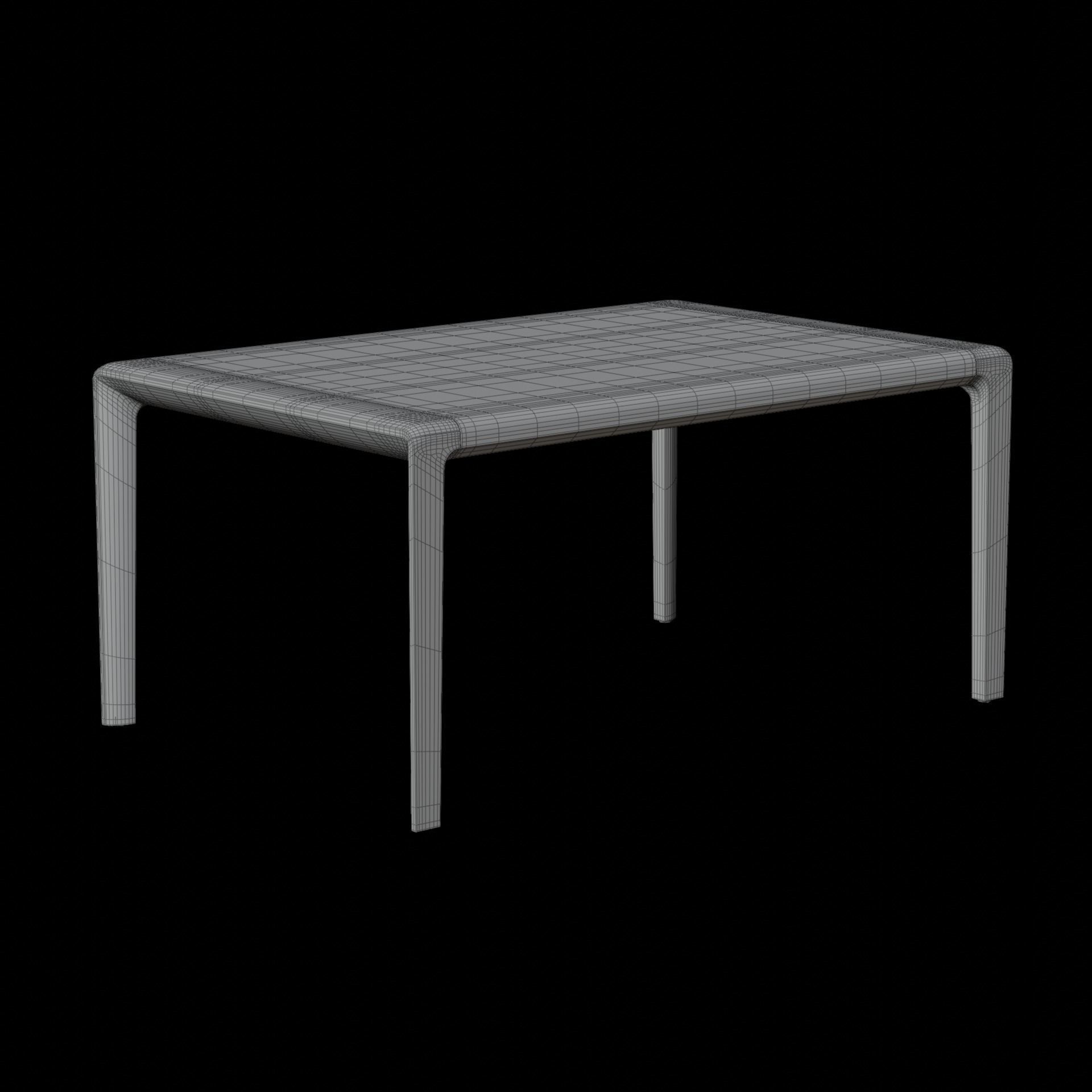 Wooden Dining Tables 3D Model Artisan Invito 3D model | CGTrader