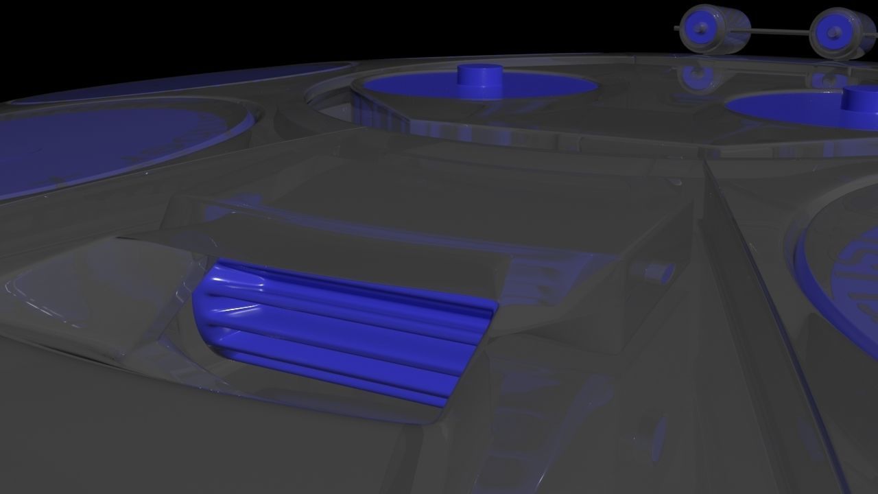 Triphibious Ground Effect Submarine Vehicle - Concept 3D model | CGTrader