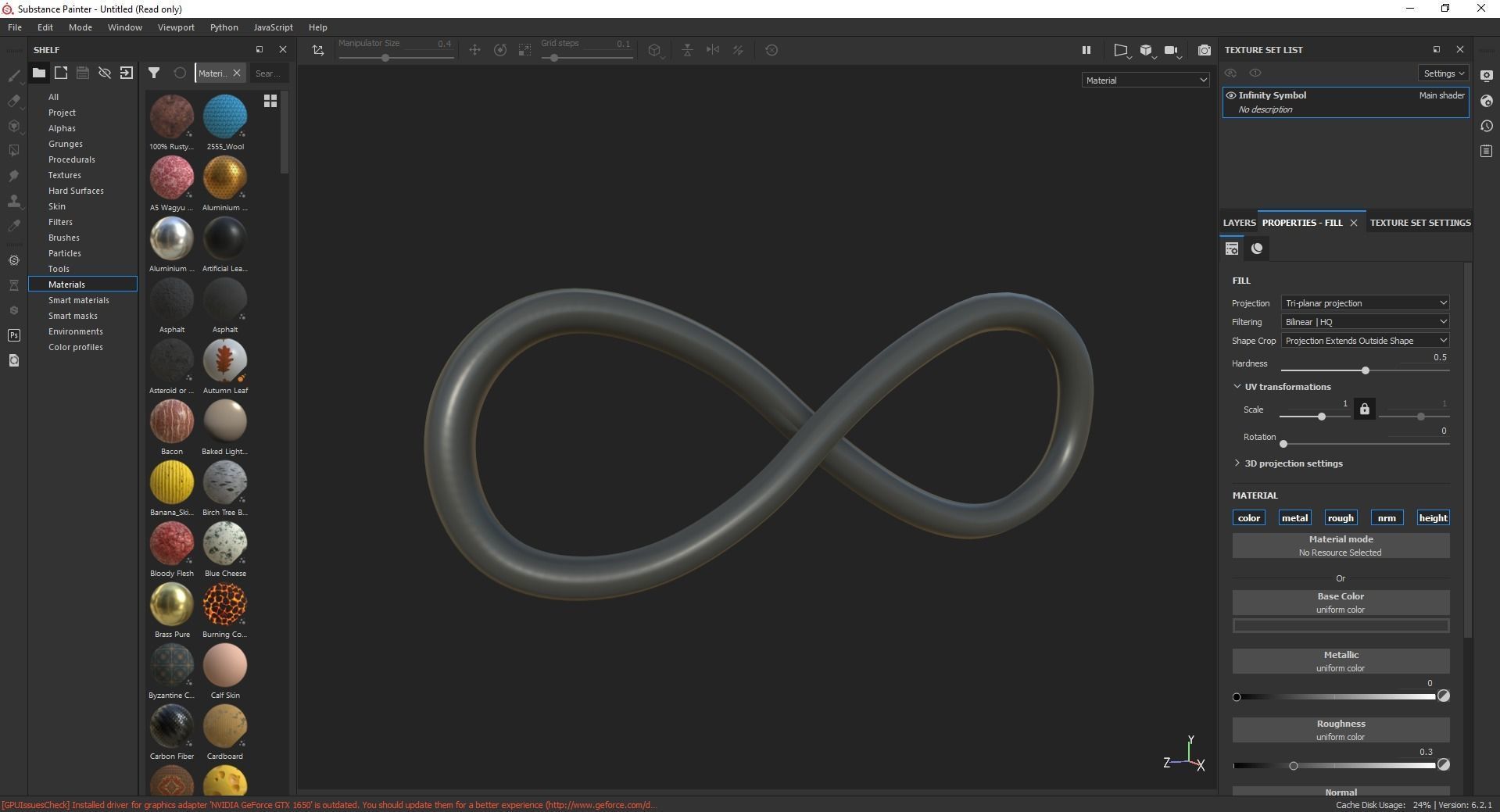3D model Infinity Symbol 3D Model VR / AR / low-poly | CGTrader