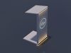 Podium Perfection A Light-infused 3D Stand free 3D model | CGTrader