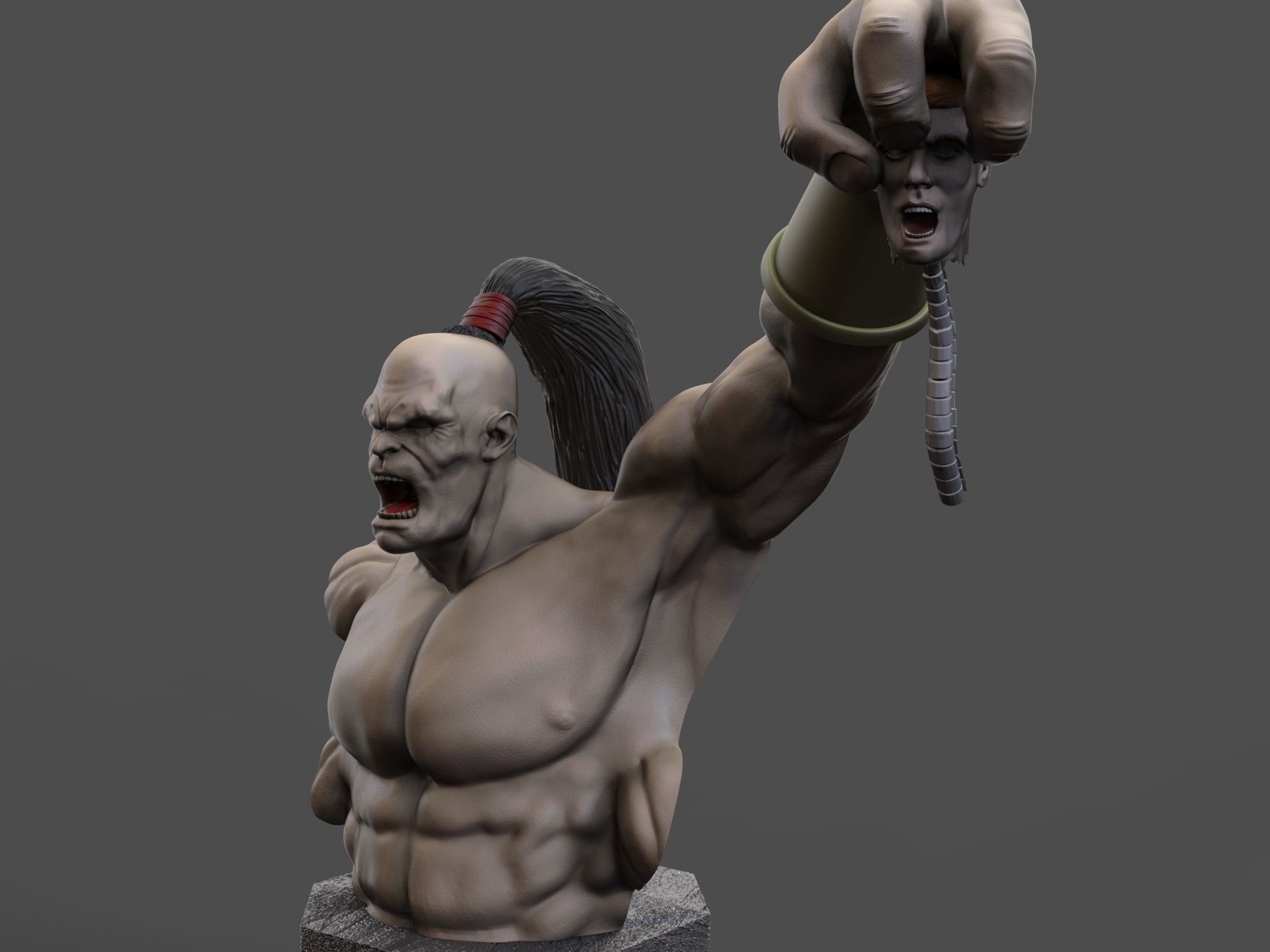 Goro Mortal Kombat 3D model 3D printable | CGTrader