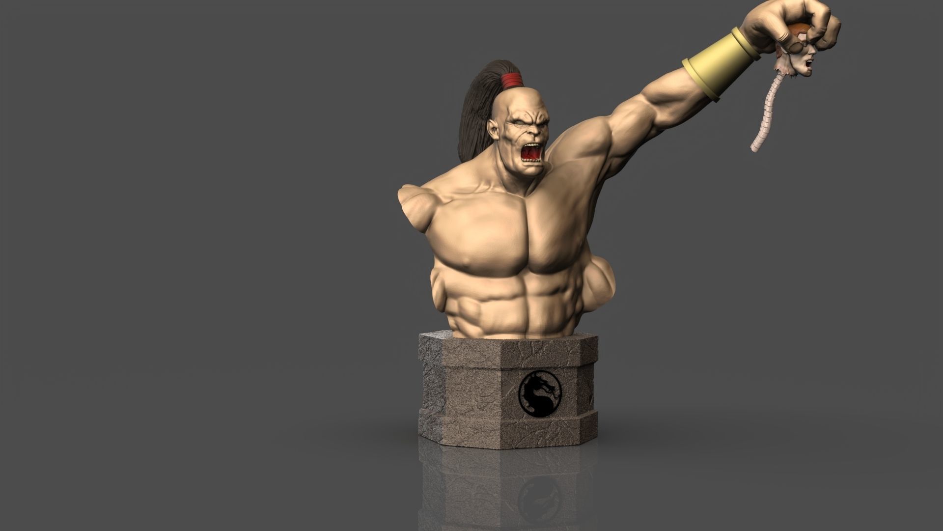 Goro Mortal Kombat 3D model 3D printable | CGTrader