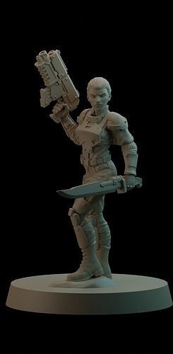 RANGER 34 3D model 3D printable | CGTrader