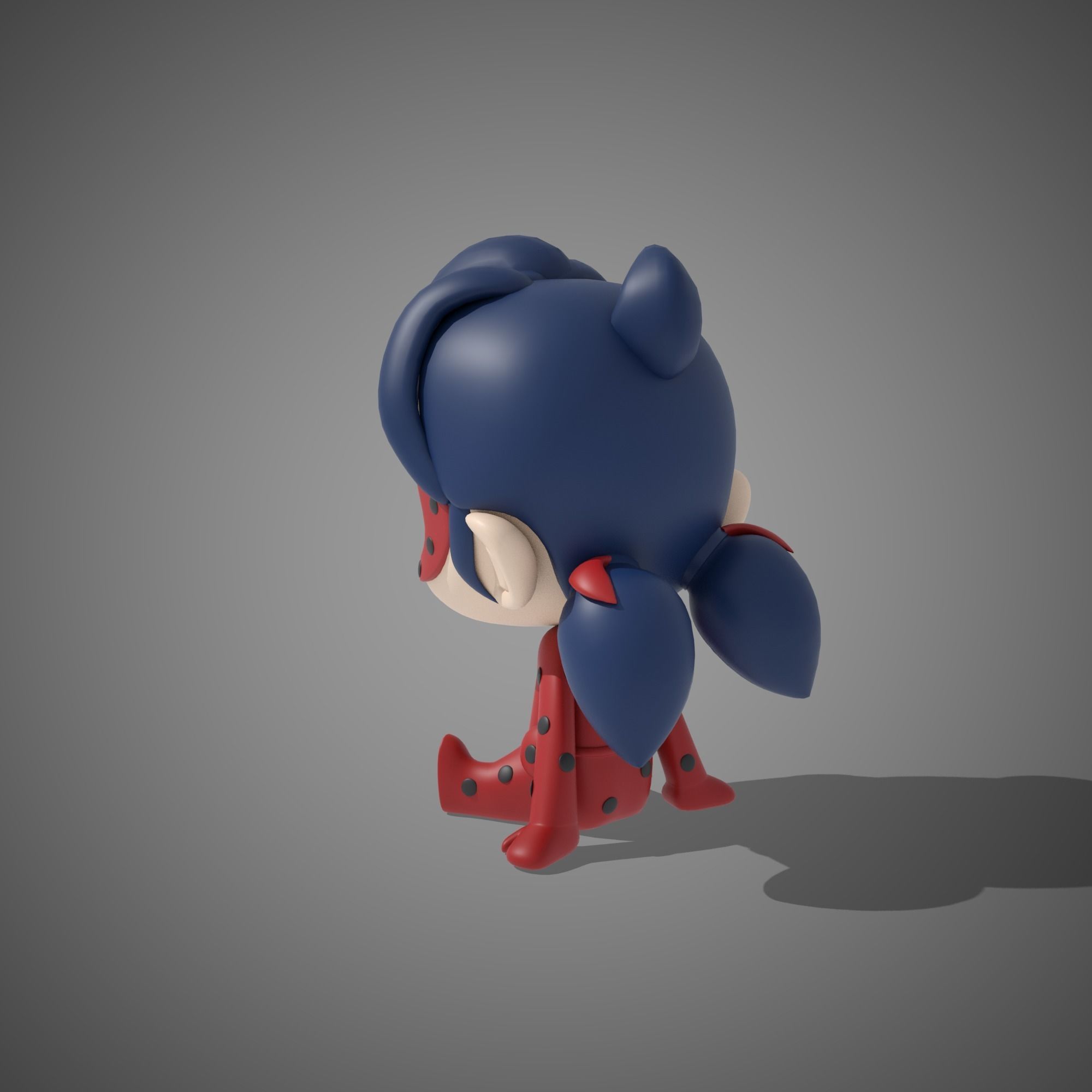Lady Bug - Miraculous Chibi 3D Printable 3D model 3D printable | CGTrader