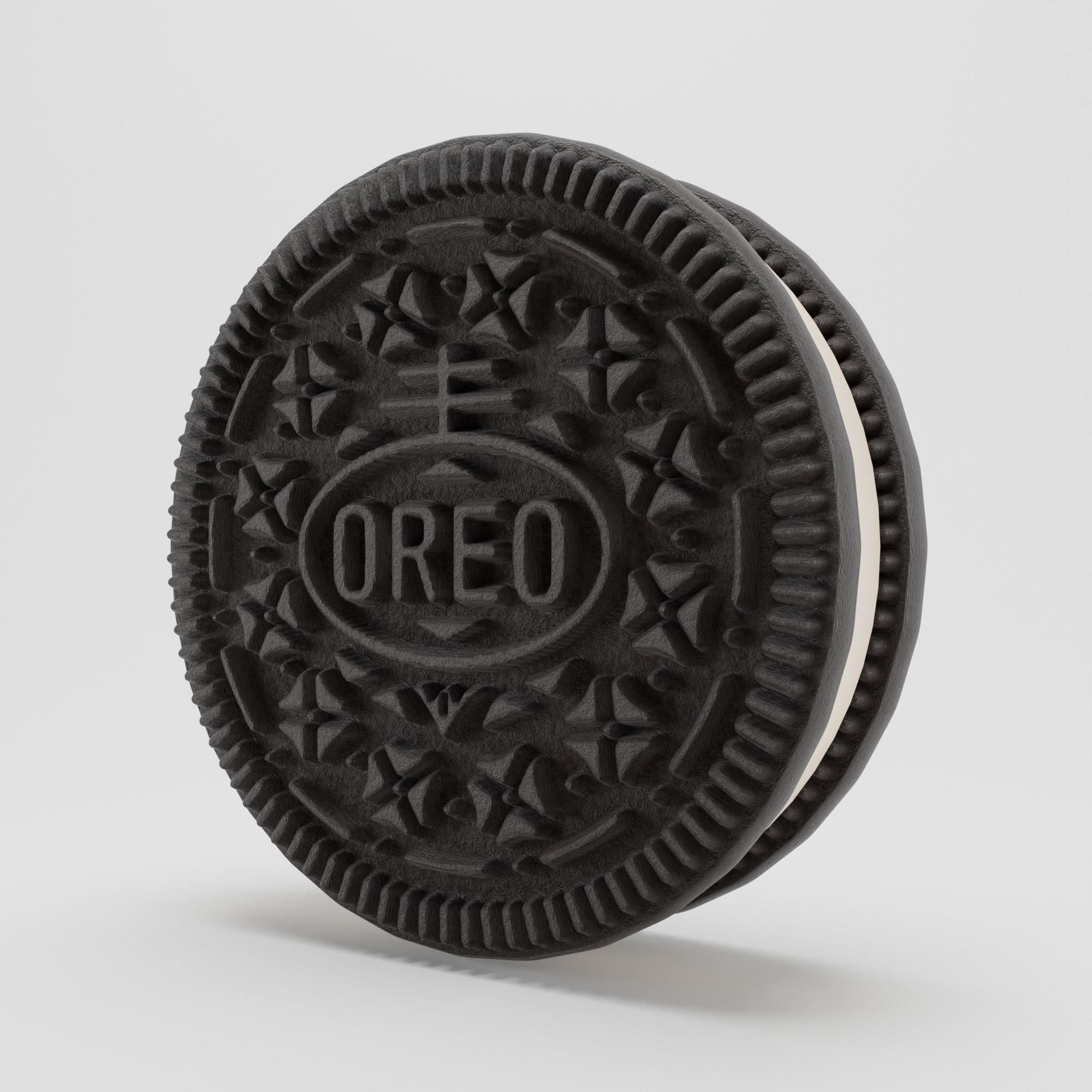 Black Oreo Cookie 3D Modell 3D model | CGTrader