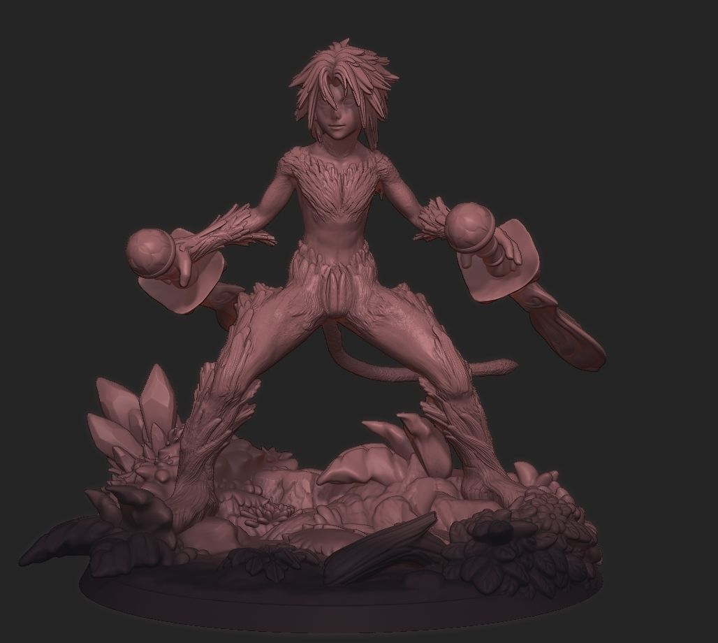ZIDANE FINAL FANTASY IX TRANCE 3D model 3D printable | CGTrader