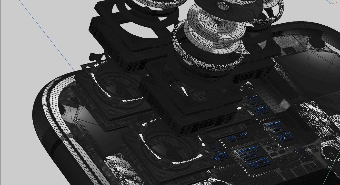 explosion model of internal structure of mobile phone camera 3D model ...