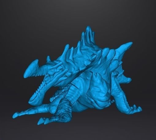 AGNAKTOR PVC PLASTIC FIGURE MODEL DRAGON MONSTER FANTASY GAMES 3D model ...