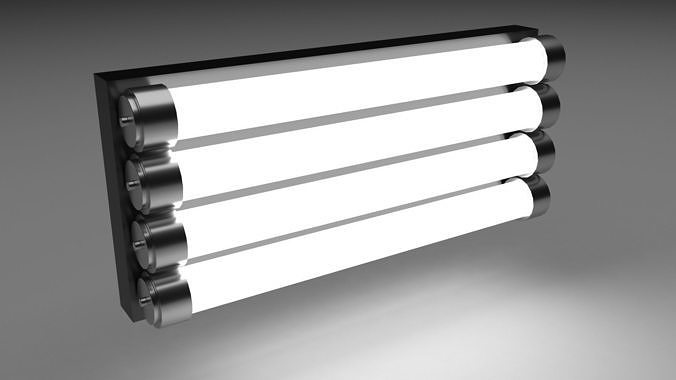 Light Wall 3D model | CGTrader