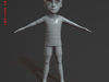 cartoon boy v4 base mesh free 3D model | CGTrader