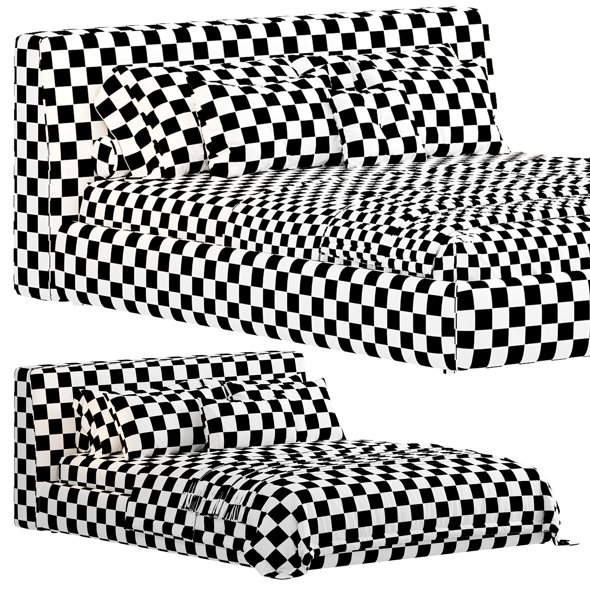 3D model Altea Bed VR / AR / low-poly | CGTrader