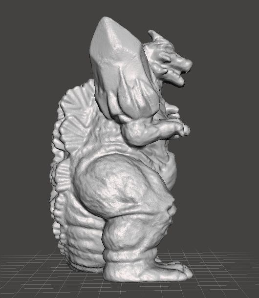 SPACE GODZILLA 1994 PVC GASHAPON TOY MONSTER KAIJU DND RPG 3D model 3D ...