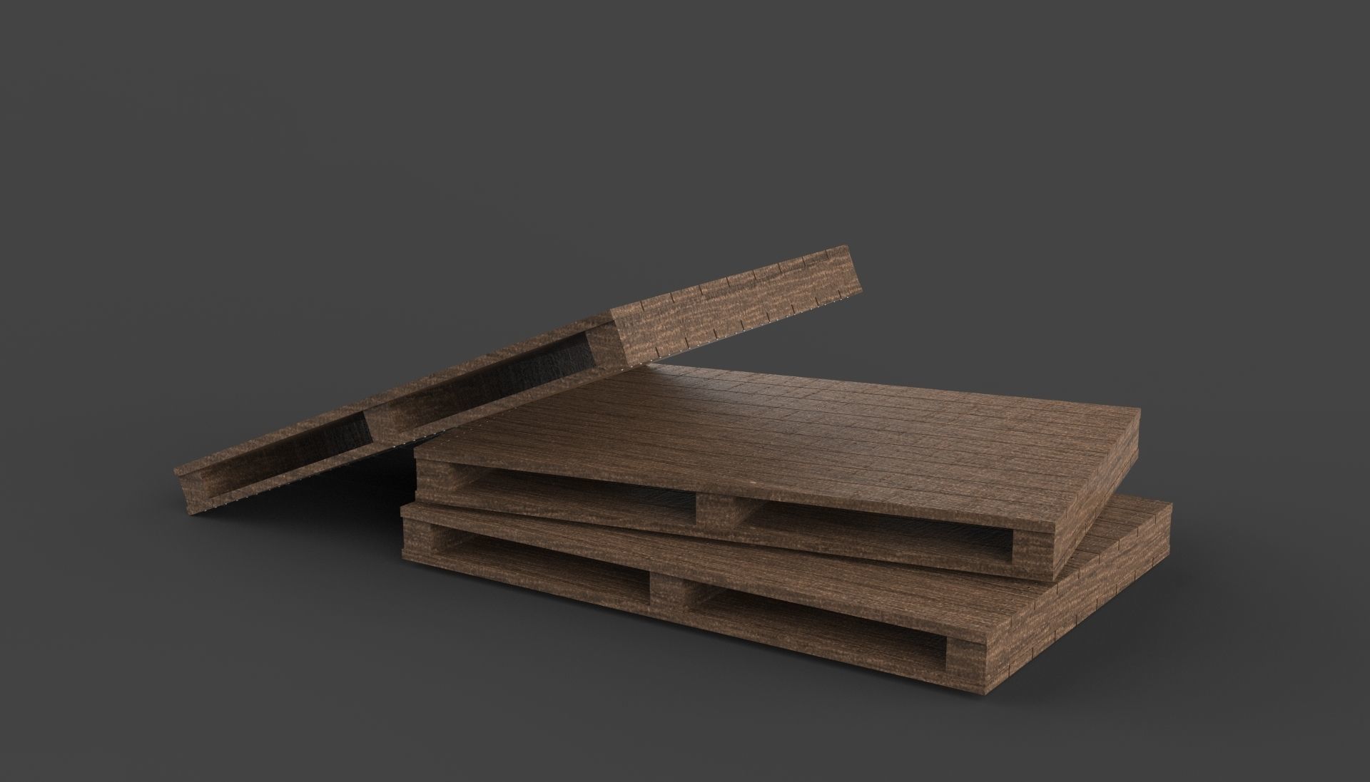 3D model Pallet VR / AR / low-poly | CGTrader