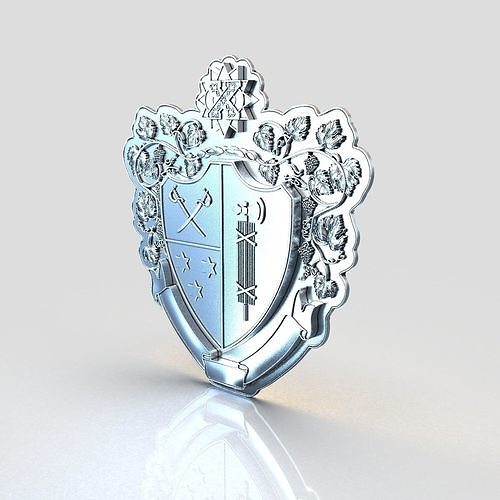 Chi Phi Crest 3D model 3D printable | CGTrader