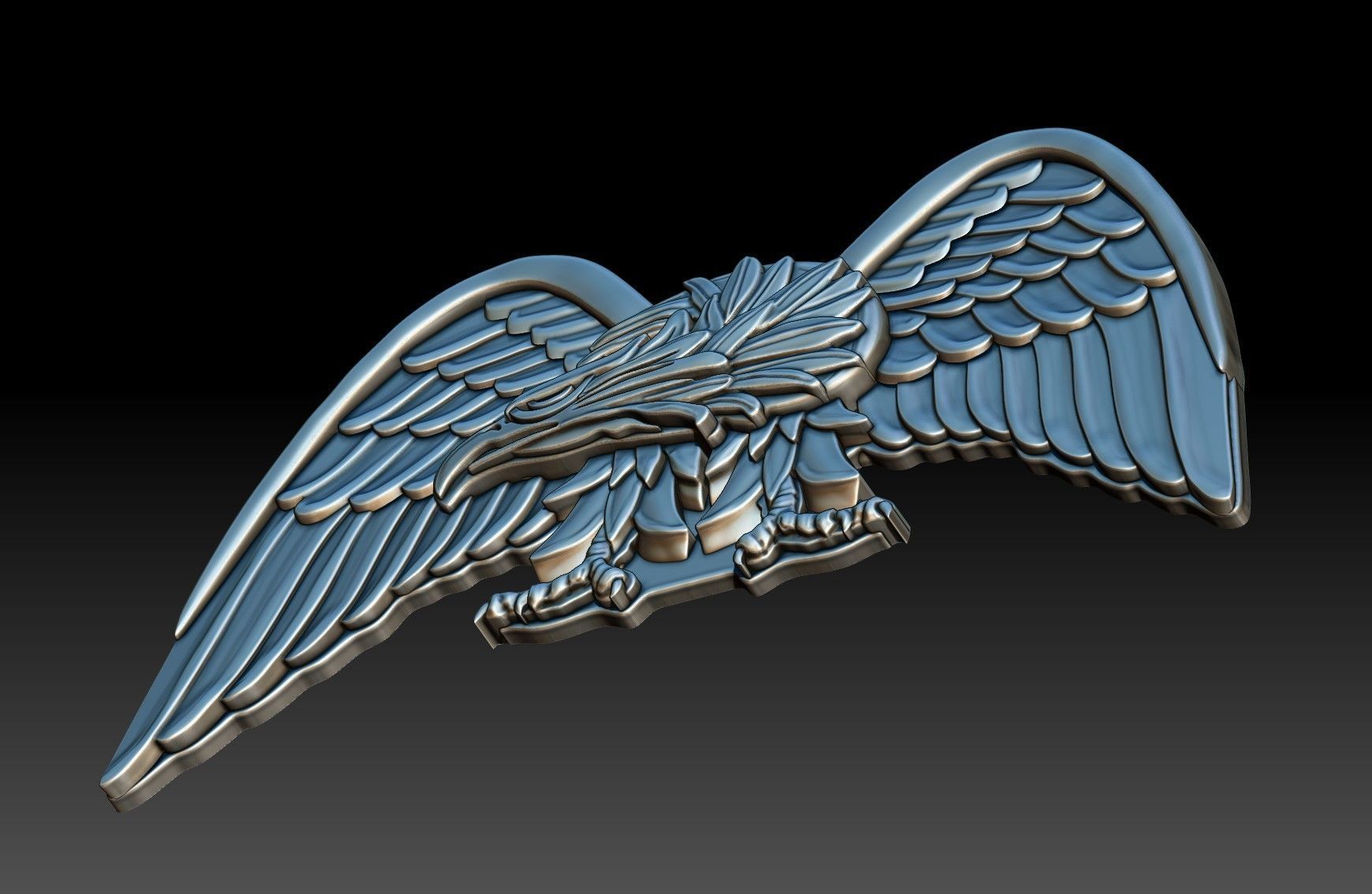 EAGLE 3D model 3D printable | CGTrader