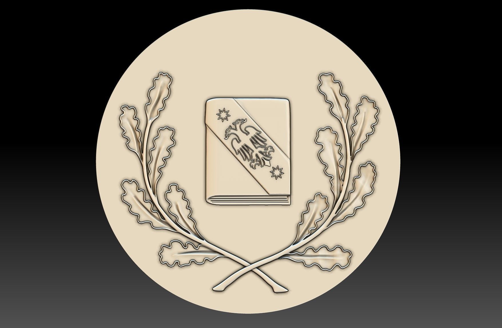 Embleme - 3D Reliev 3D model 3D printable | CGTrader