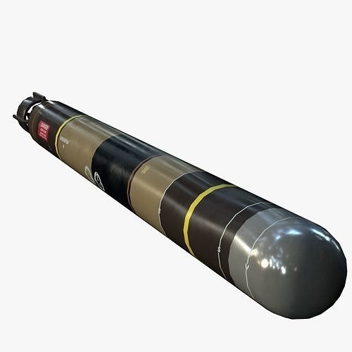 3D model Spearfish torpedo VR / AR / low-poly | CGTrader