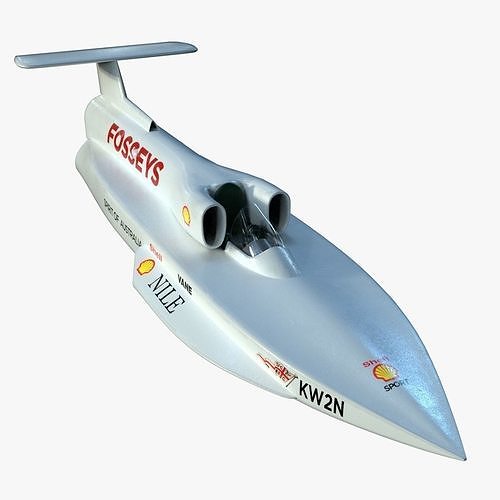 Spirit of Australia 3D model | CGTrader