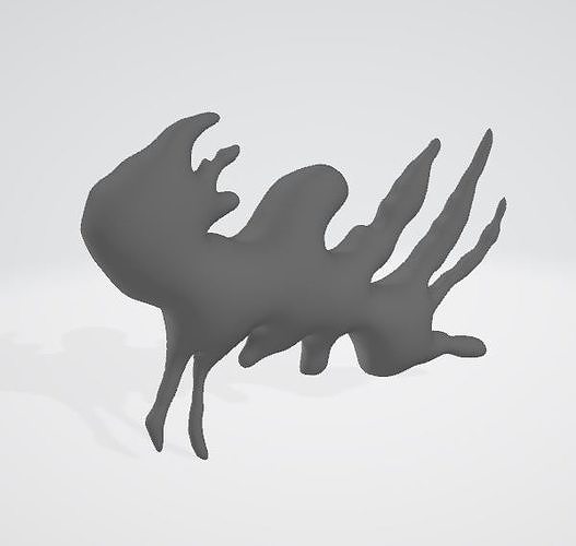 cloud free 3D model 3D printable | CGTrader