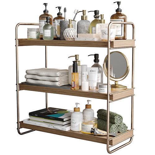 Cosmetics for beauty salons Make up 3D model | CGTrader