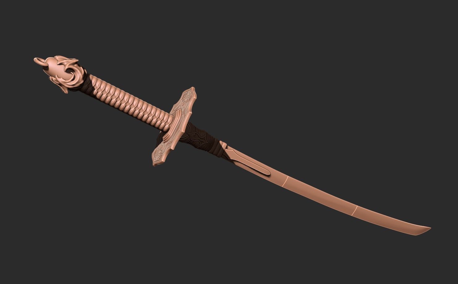 2B - Nier Automata Sword 3D model 3D printable | CGTrader