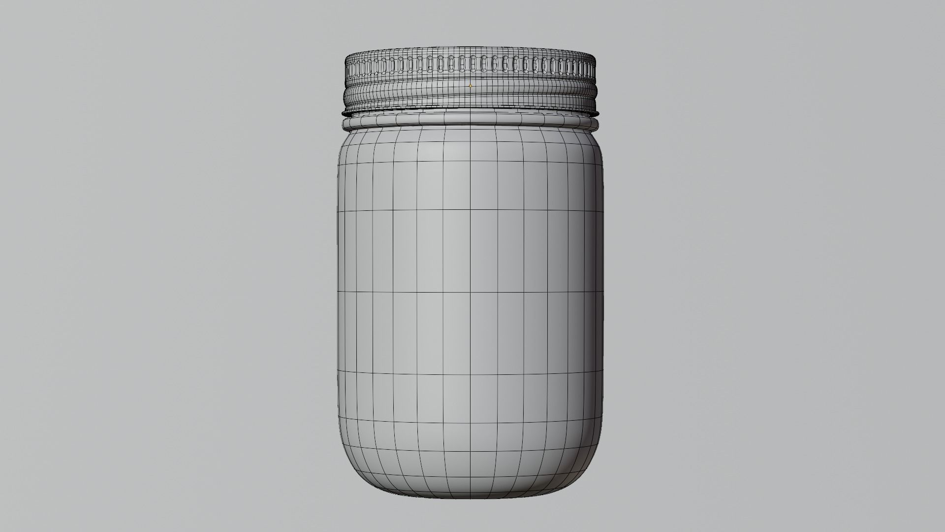 Mason jar 3D model | CGTrader