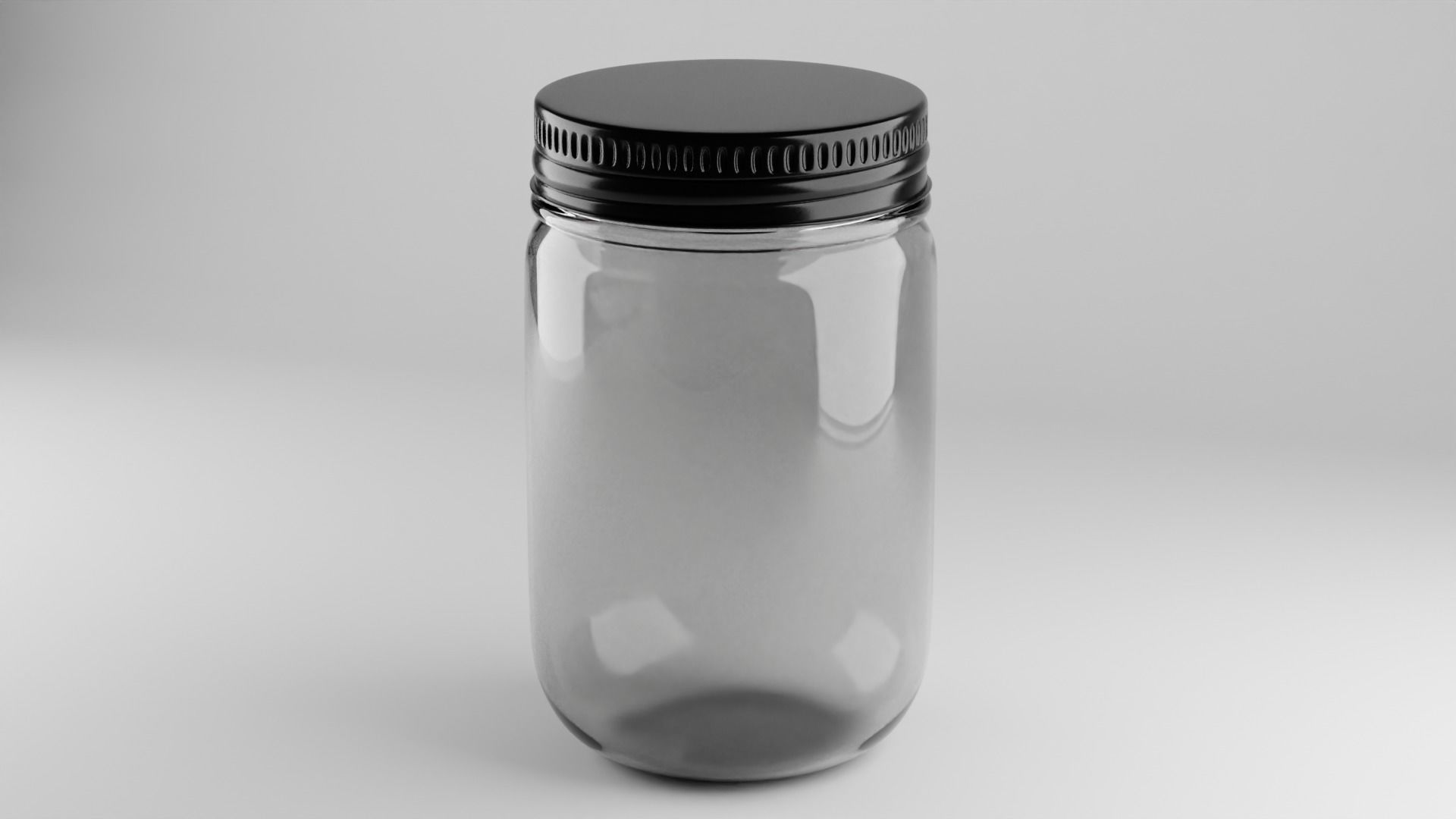 Mason jar 3D model | CGTrader