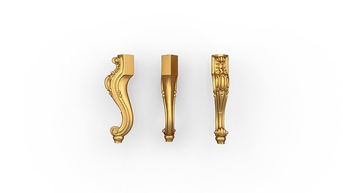 CNC table leg furniture 08 3D model 3D printable | CGTrader