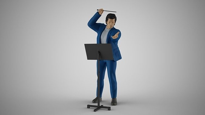 Maestro 3D model 3D printable | CGTrader