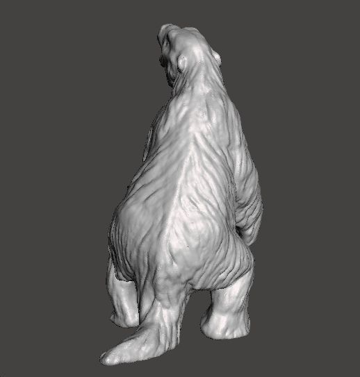 MEGATHERIUM REALISTIC FIGURE MINIATURE MODEL PREHISTORIC DND RPG 3D model 3D printable | CGTrader