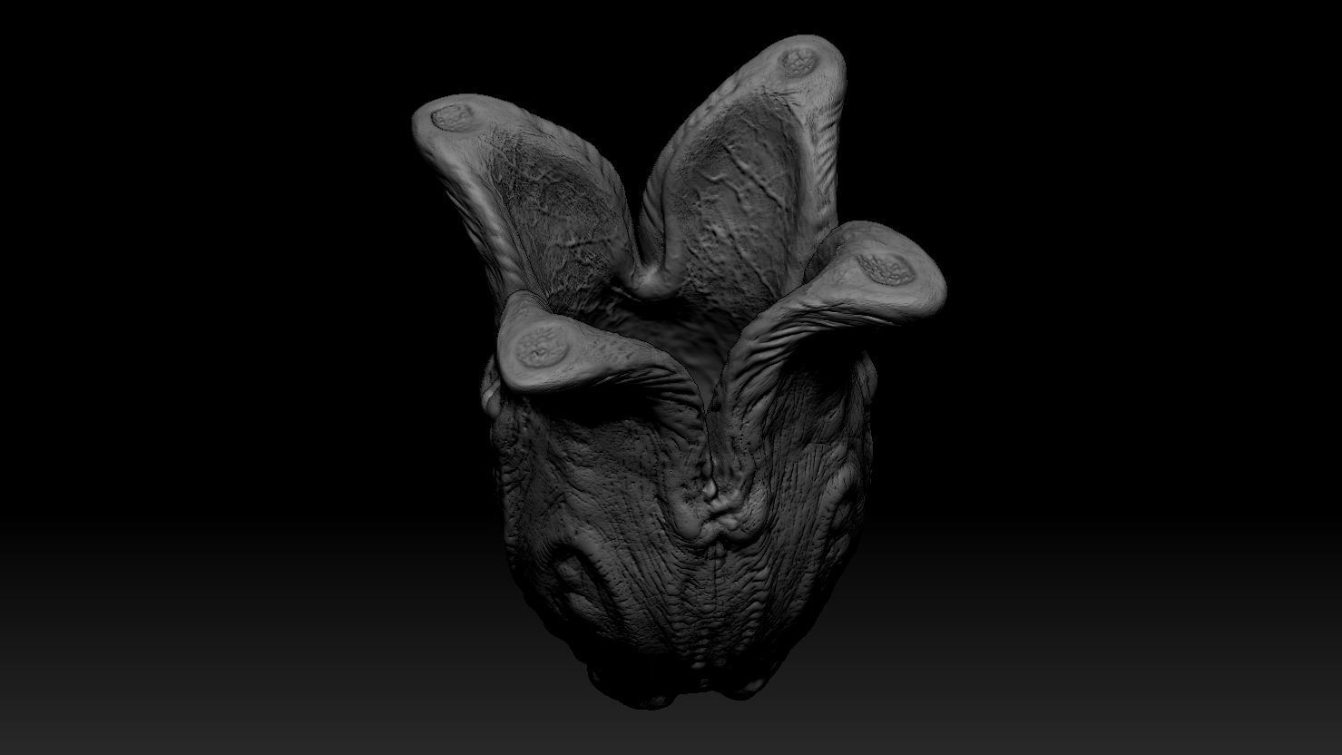 3D PRINTABLE ALIEN COVENANT OPEN EGG 3D model 3D printable | CGTrader