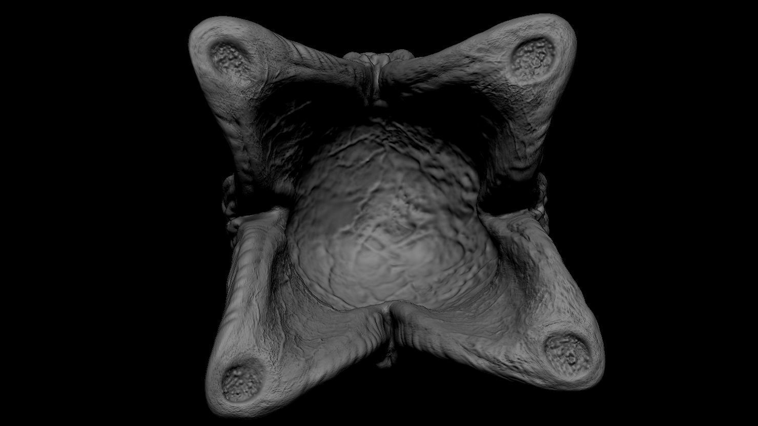 3D PRINTABLE ALIEN COVENANT OPEN EGG 3D model 3D printable | CGTrader